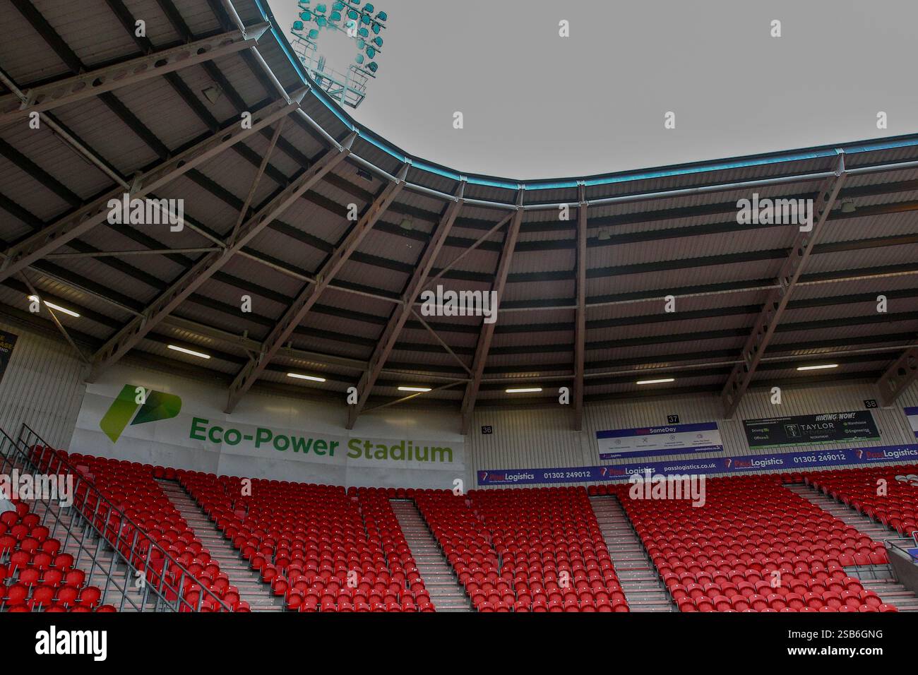 Eco - Power Stadium, Doncaster, England - 1st February 2025 General ...