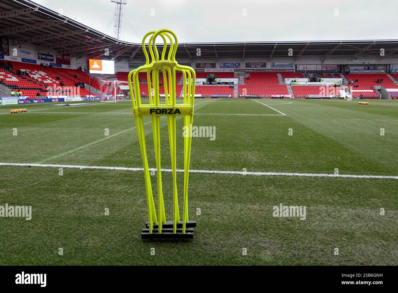 Eco - Power Stadium, Doncaster, England - 1st February 2025 General ...
