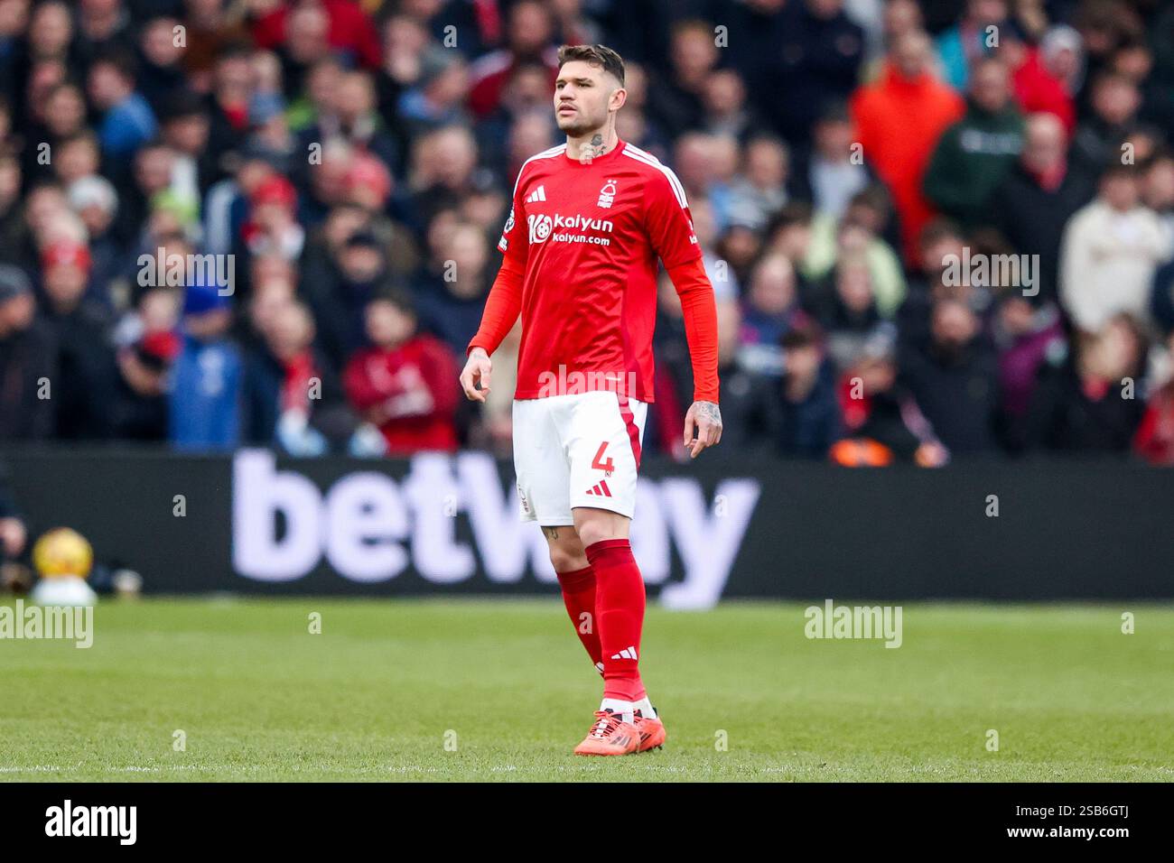 Morato of Nottingham Forest looks on during the Premier League match ...