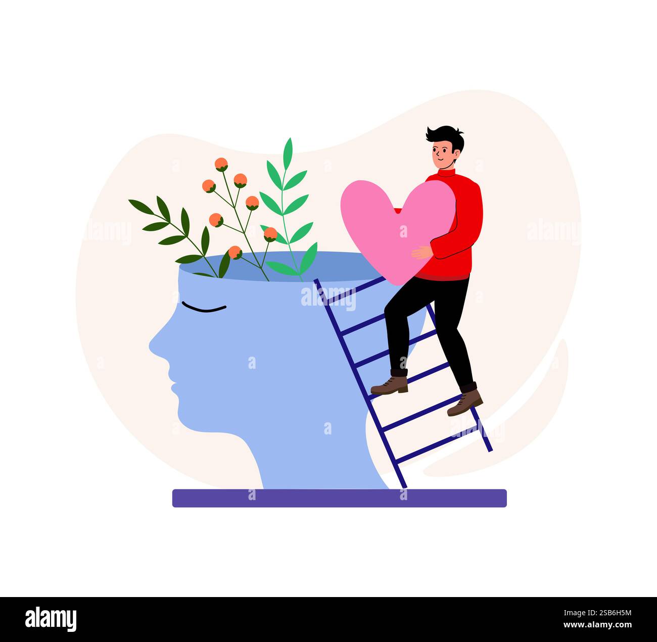 Ladder symbolism Stock Vector Images - Alamy