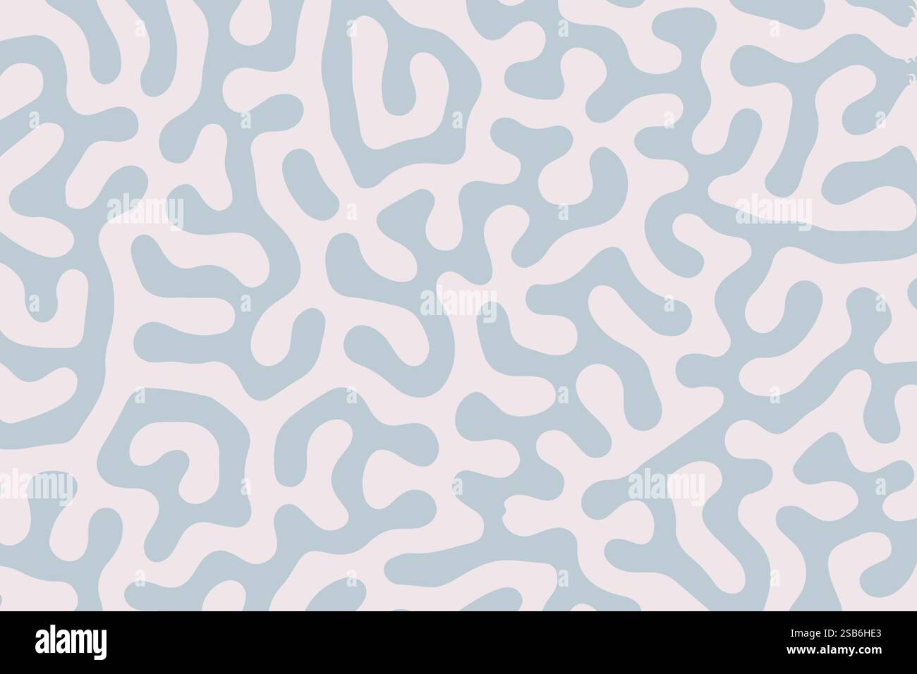 A blue and white wallpaper featuring a repetitive pattern of intricate ...