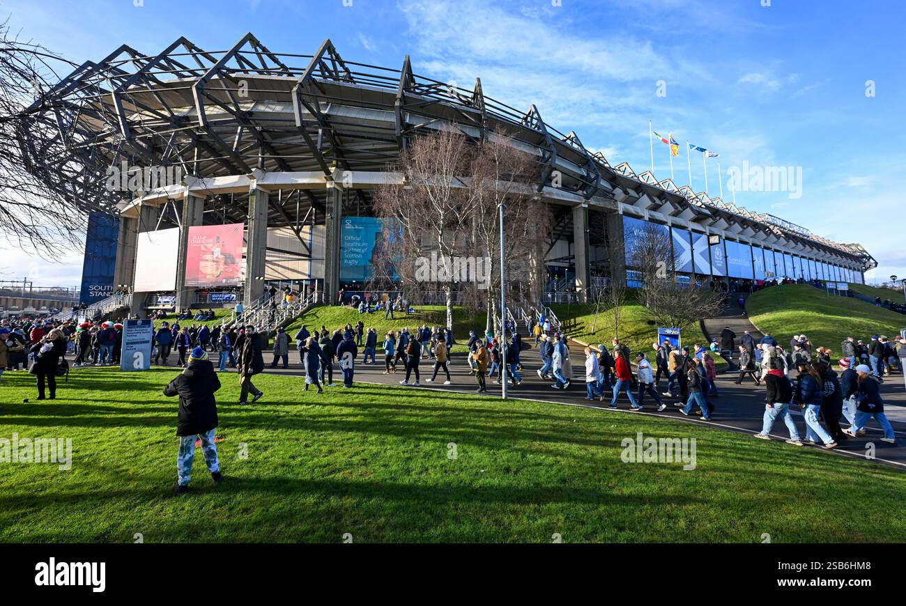 Edinburgh, UK. 1st Feb, 2025. Murrayfield during the Six Nations ...