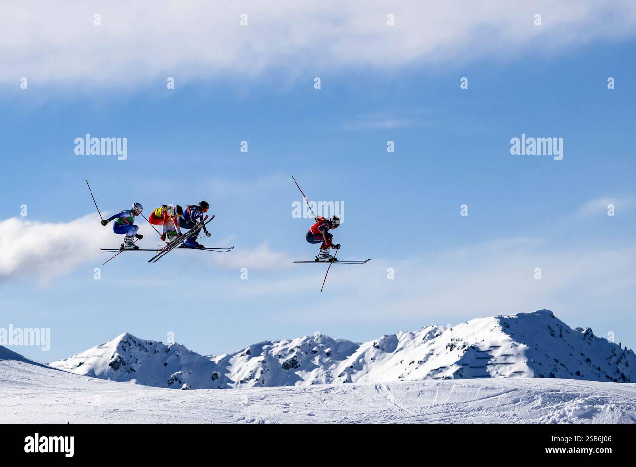 From left, Jole Galli of Italy, Isabelle Zippert of Switzerland, Uma ...