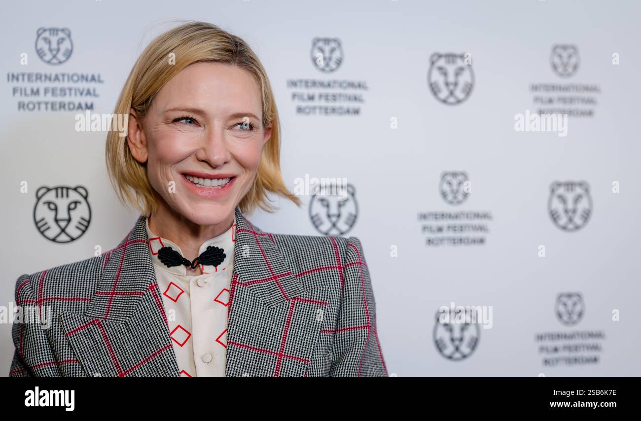 ROTTERDAM - Actress Cate Blanchett prior to the premiere of Rumours at the International Film ...
