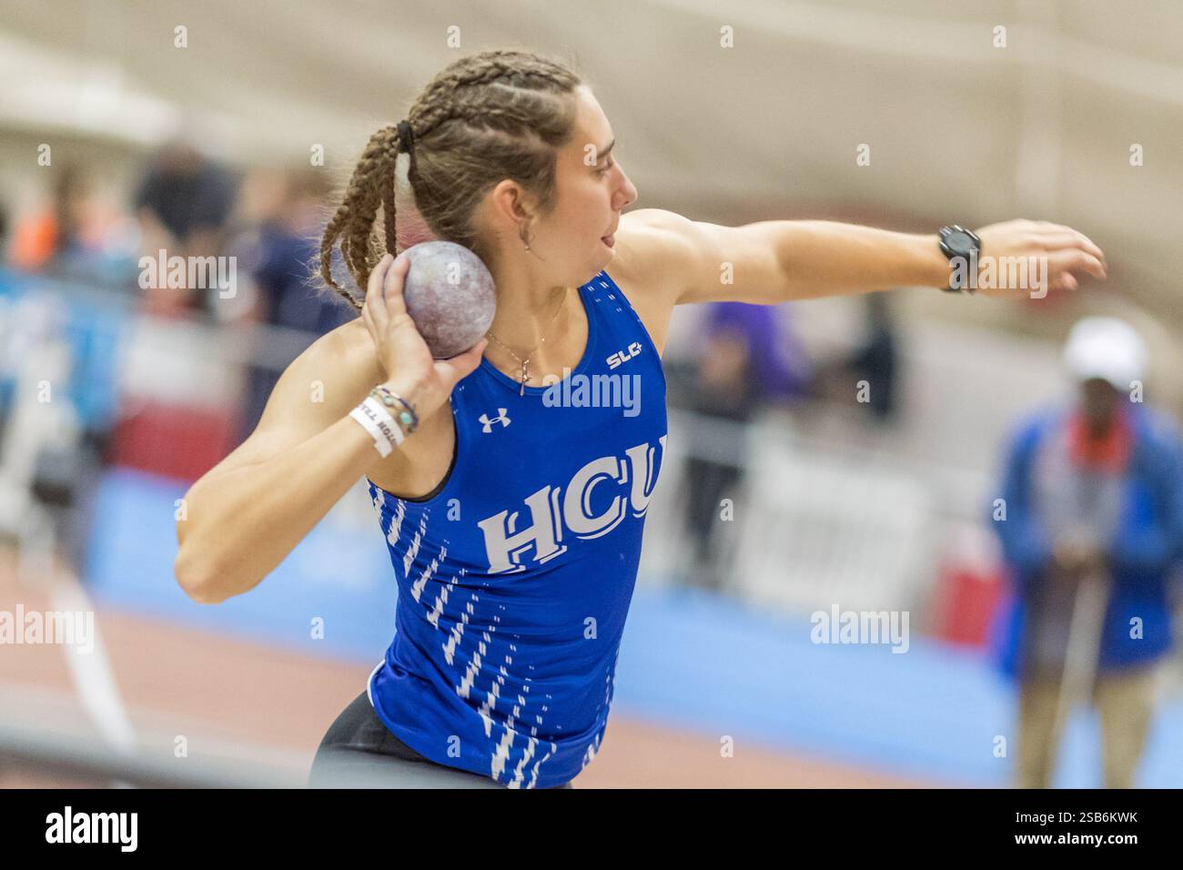 Houston, Texas, USA. 31st Jan, 2025. Houston Christian Huskies Samantha ...
