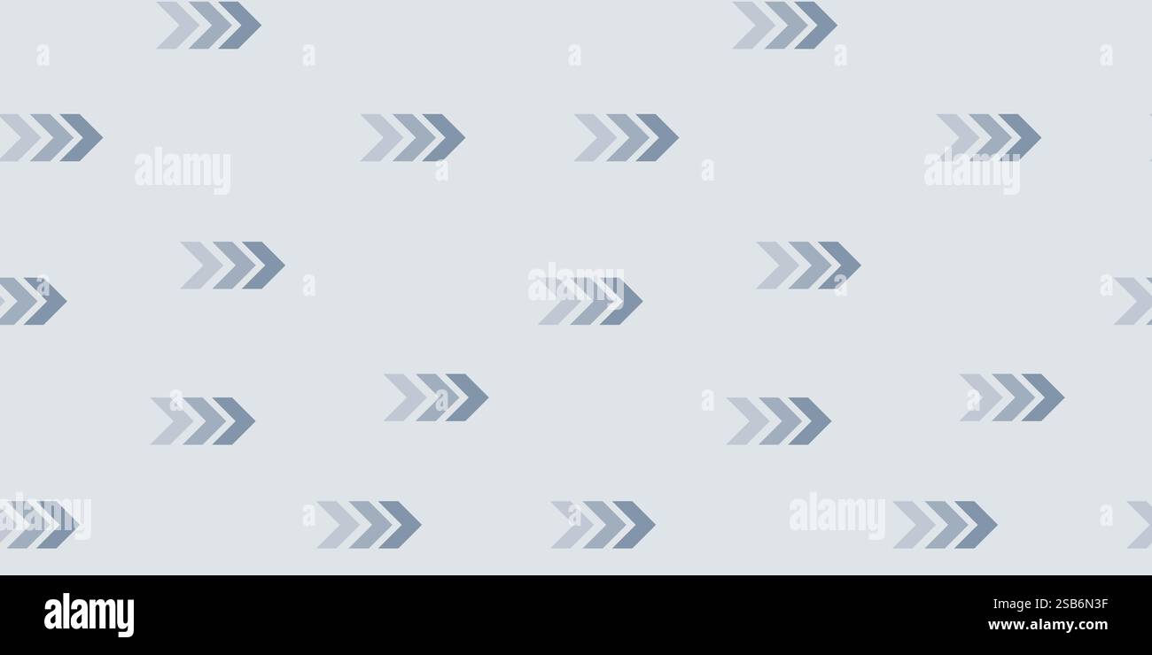 A repetitive pattern of gray arrows on a soft light background creates ...