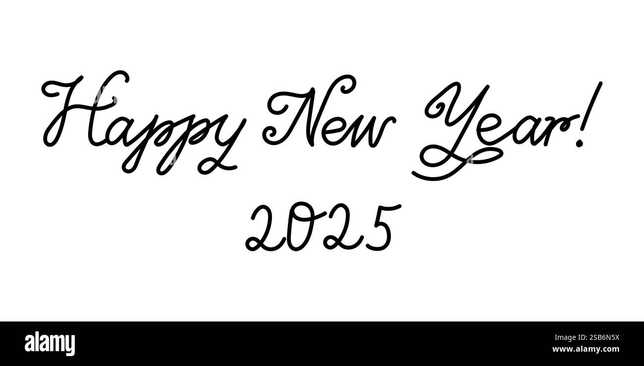 A cheerful message highlights the excitement of ringing in the New Year ...