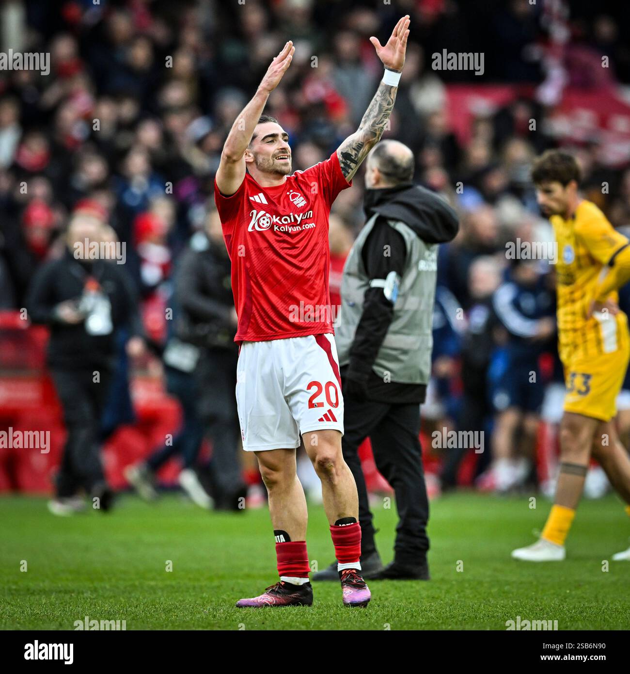 The City Ground, Nottingham, UK. 1st Feb, 2025. Premier League Football ...