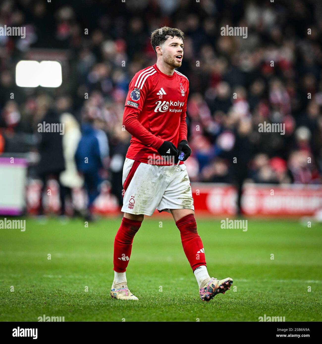 The City Ground, Nottingham, UK. 1st Feb, 2025. Premier League Football ...
