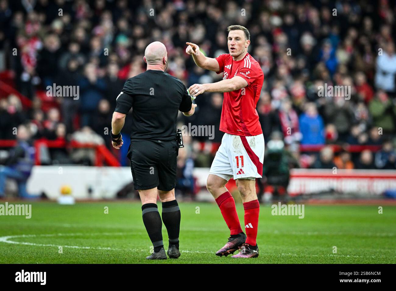 The City Ground, Nottingham, UK. 1st Feb, 2025. Premier League Football ...