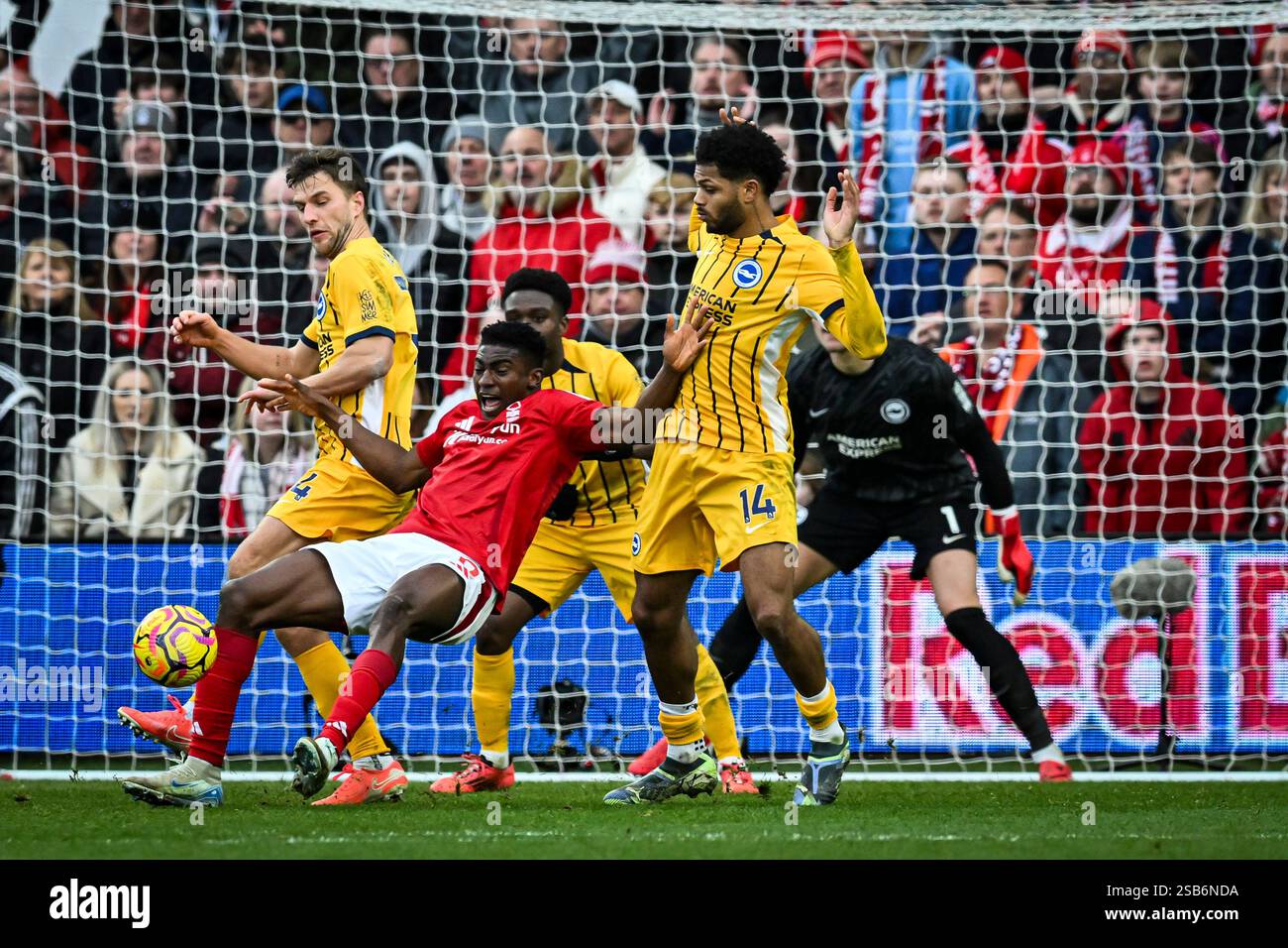 The City Ground, Nottingham, UK. 1st Feb, 2025. Premier League Football ...