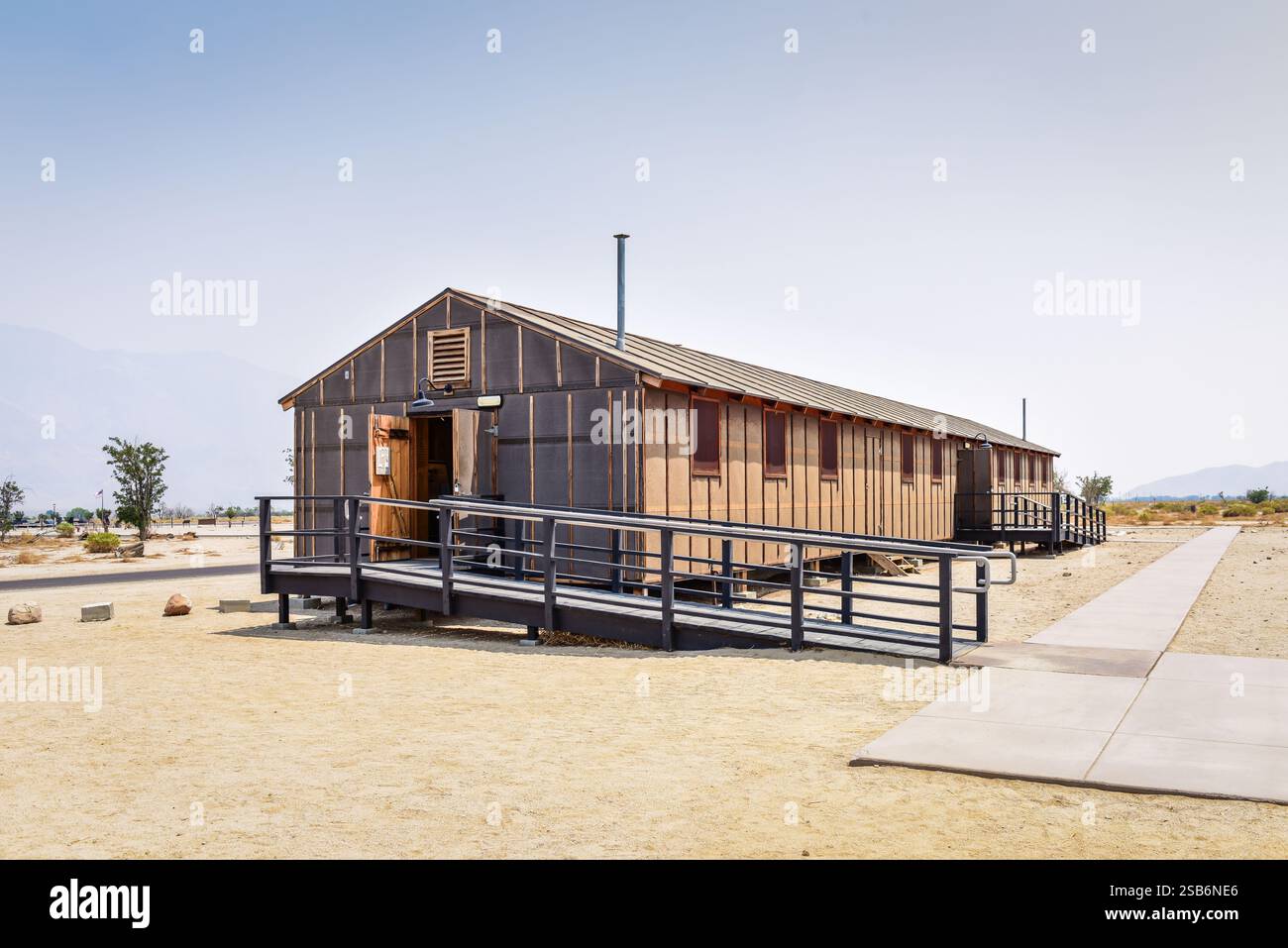 Independence, CA USA - July 29, 2018: Manzanar National Historic Site ...