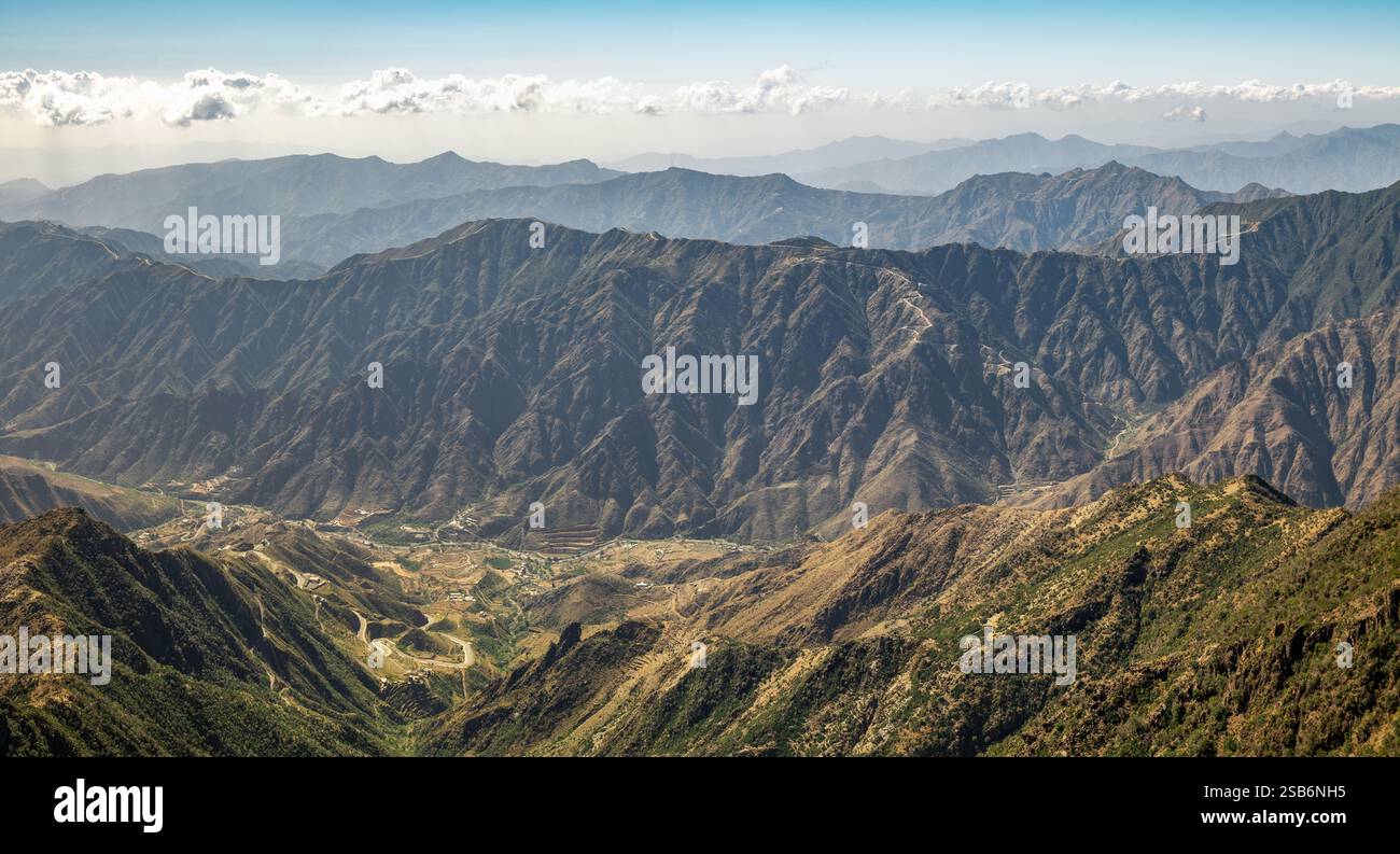 Breathtaking Mountain Landscape of Abha, Saudi Arabia. A mesmerizing ...