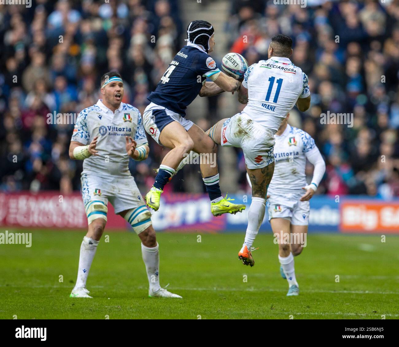 1st February 2025; Murrayfield Stadium, Edinburgh, Scotland: Six ...