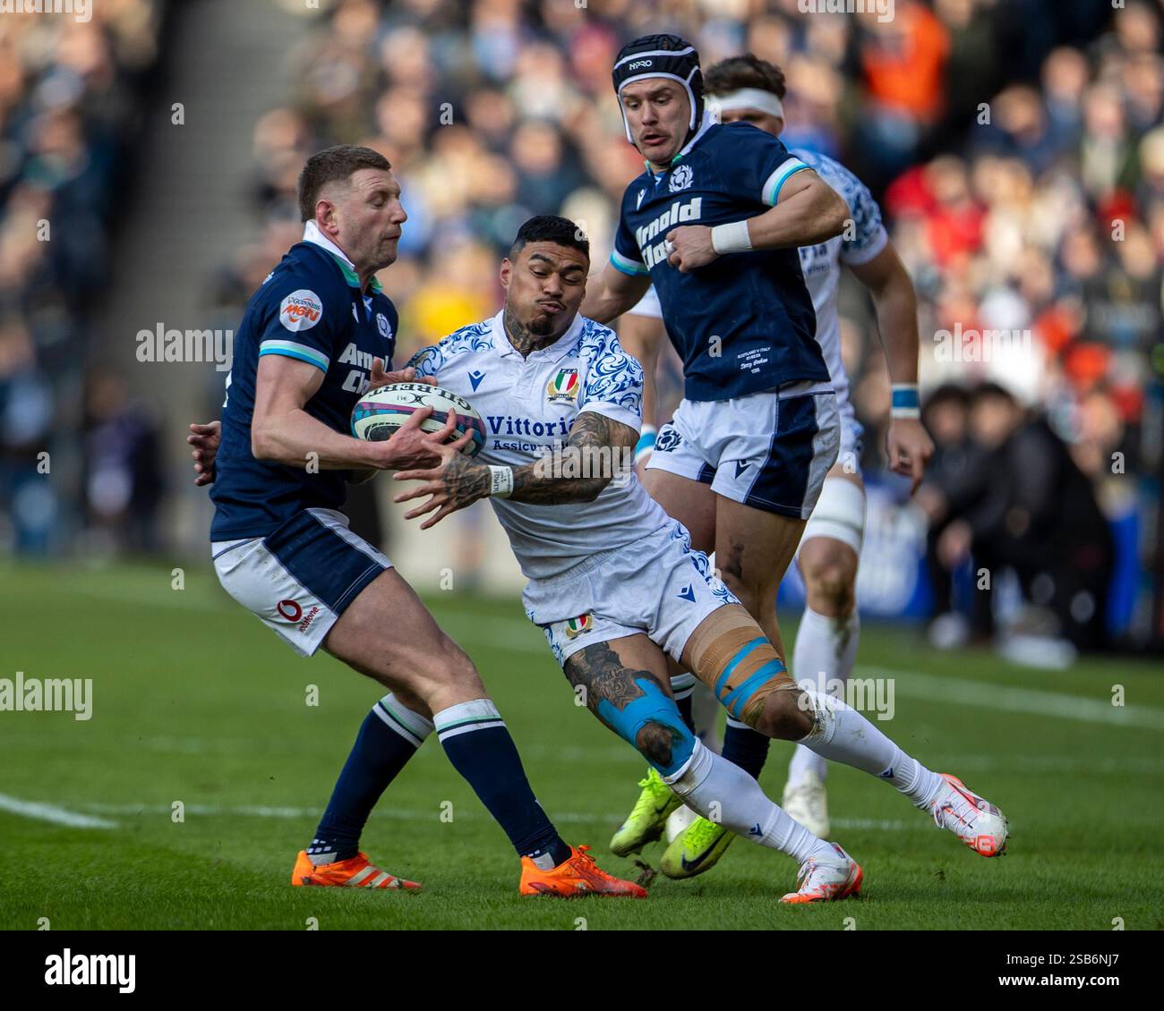 1st February 2025; Murrayfield Stadium, Edinburgh, Scotland: Six ...