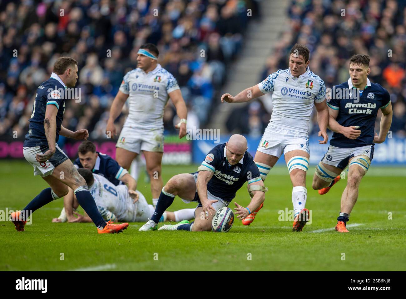 1st February 2025; Murrayfield Stadium, Edinburgh, Scotland: Six ...