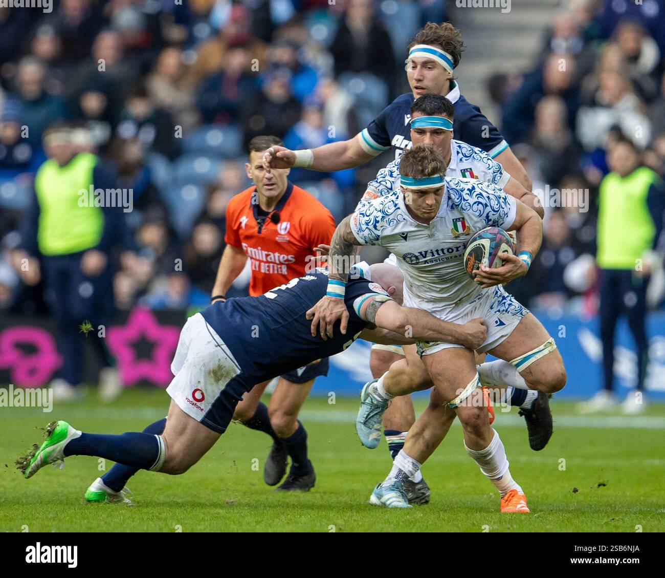 1st February 2025; Murrayfield Stadium, Edinburgh, Scotland: Six ...
