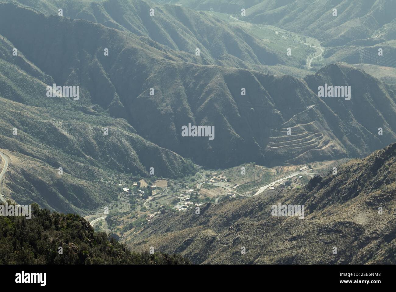 Breathtaking Mountain Landscape of Abha, Saudi Arabia. A mesmerizing ...