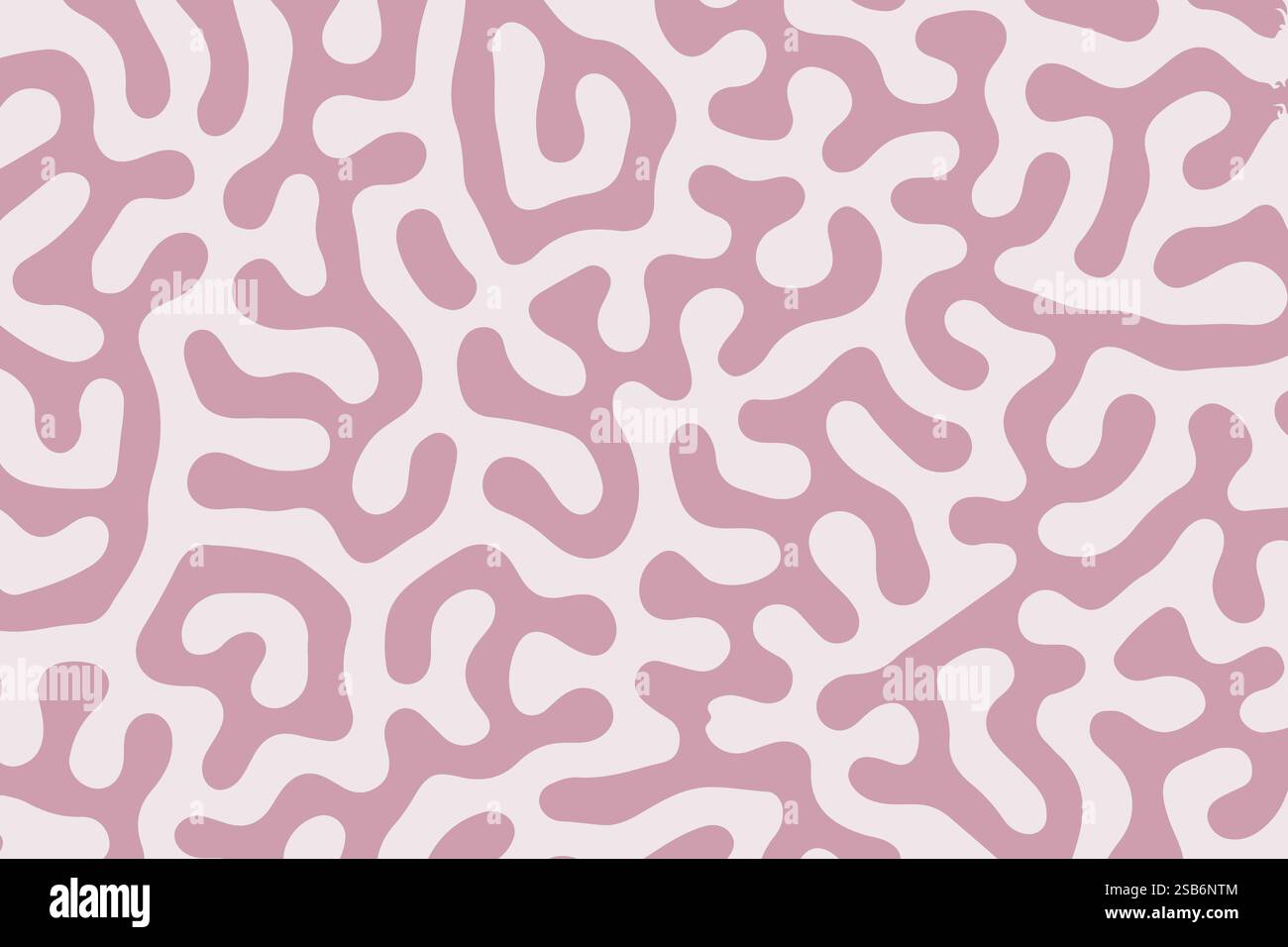 The background features a repetitive pattern of pink and white animal ...