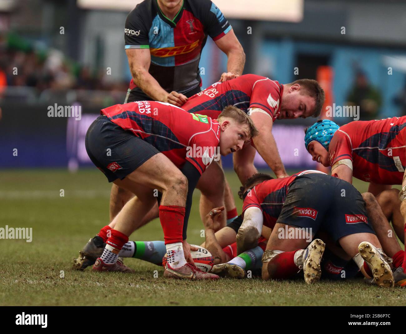 London, UK. 01st Feb, 2025. Twickenham Stoop, London, 1st February 2025 ...