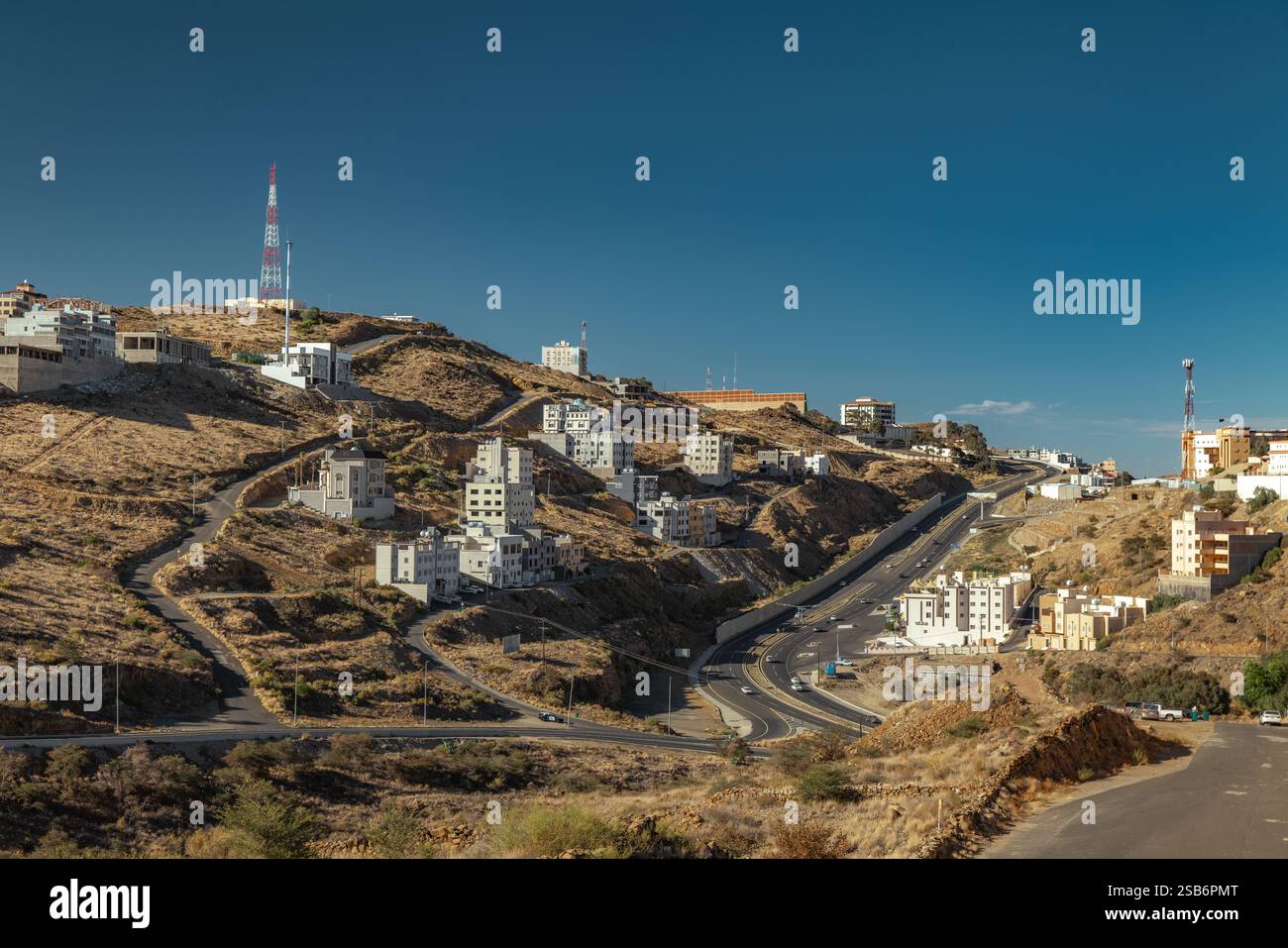 Skyline of Abha, Saudi Arabia Stock Photo - Alamy