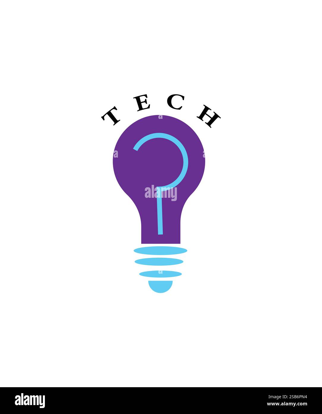 brain tech logo design icon vector, bulb tech logo, vector illustration ...