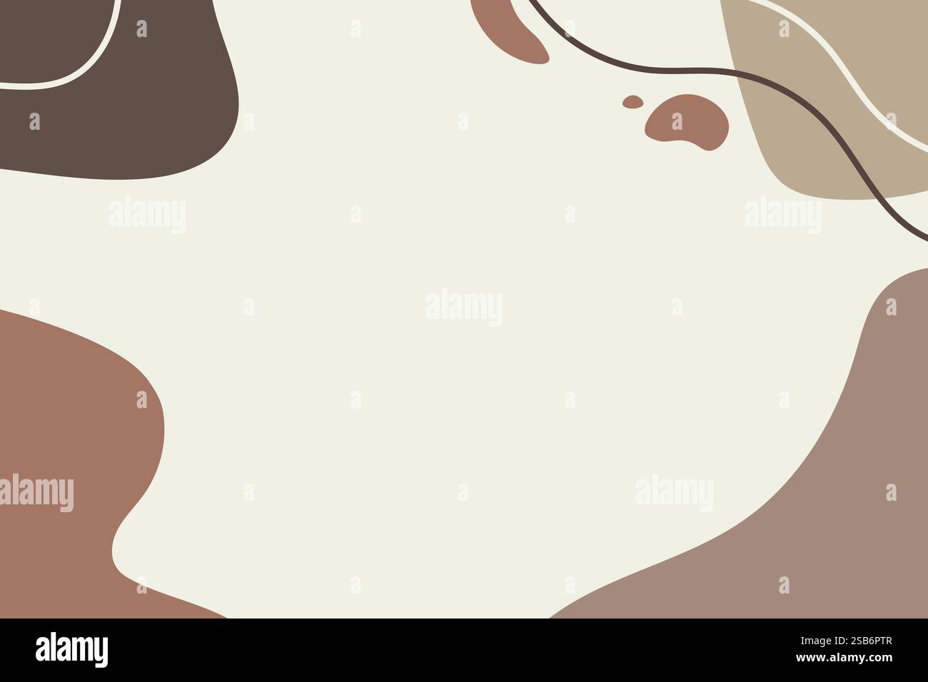 This artwork features a blend of warm earthy tones and abstract shapes ...