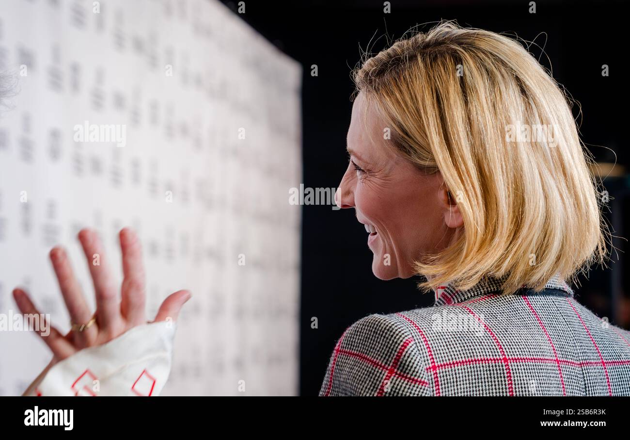 ROTTERDAM - Actress Cate Blanchett prior to the premiere of Rumours at the International Film ...