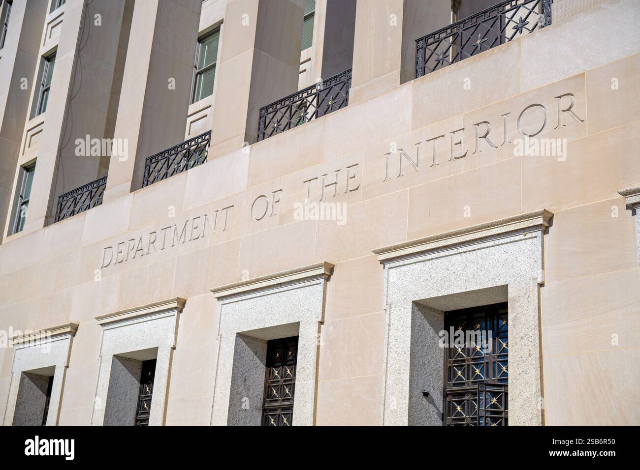 WASHINGTON, DC, United States — The C Street entrance to the Stewart ...