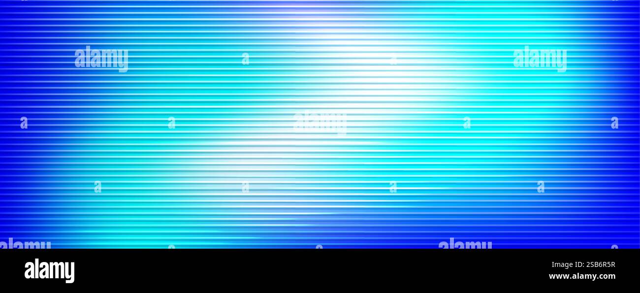Ribbed glass background with horizontal striped texture on gradient ...