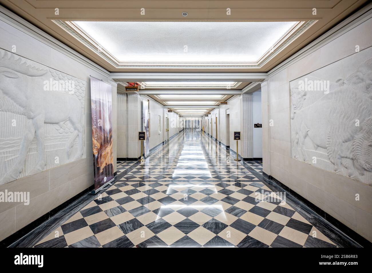 WASHINGTON, DC, United States — Boris Gilbertson's 1940 Missouri marble ...