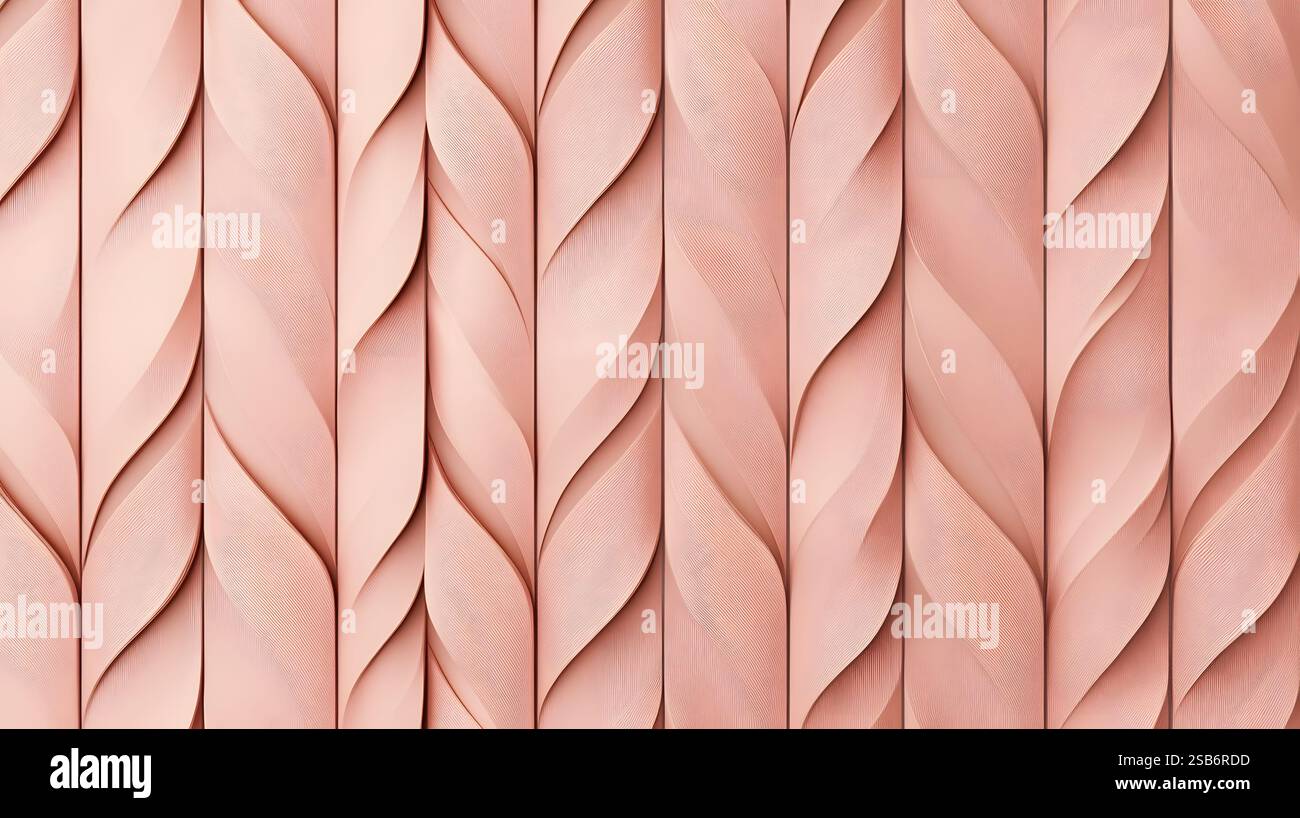 Seamless rose gold metal pattern with a subtle brushed finish and ...