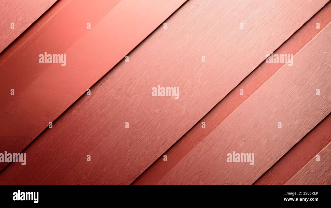 Seamless rose gold metal background with a brushed finish and subtle ...