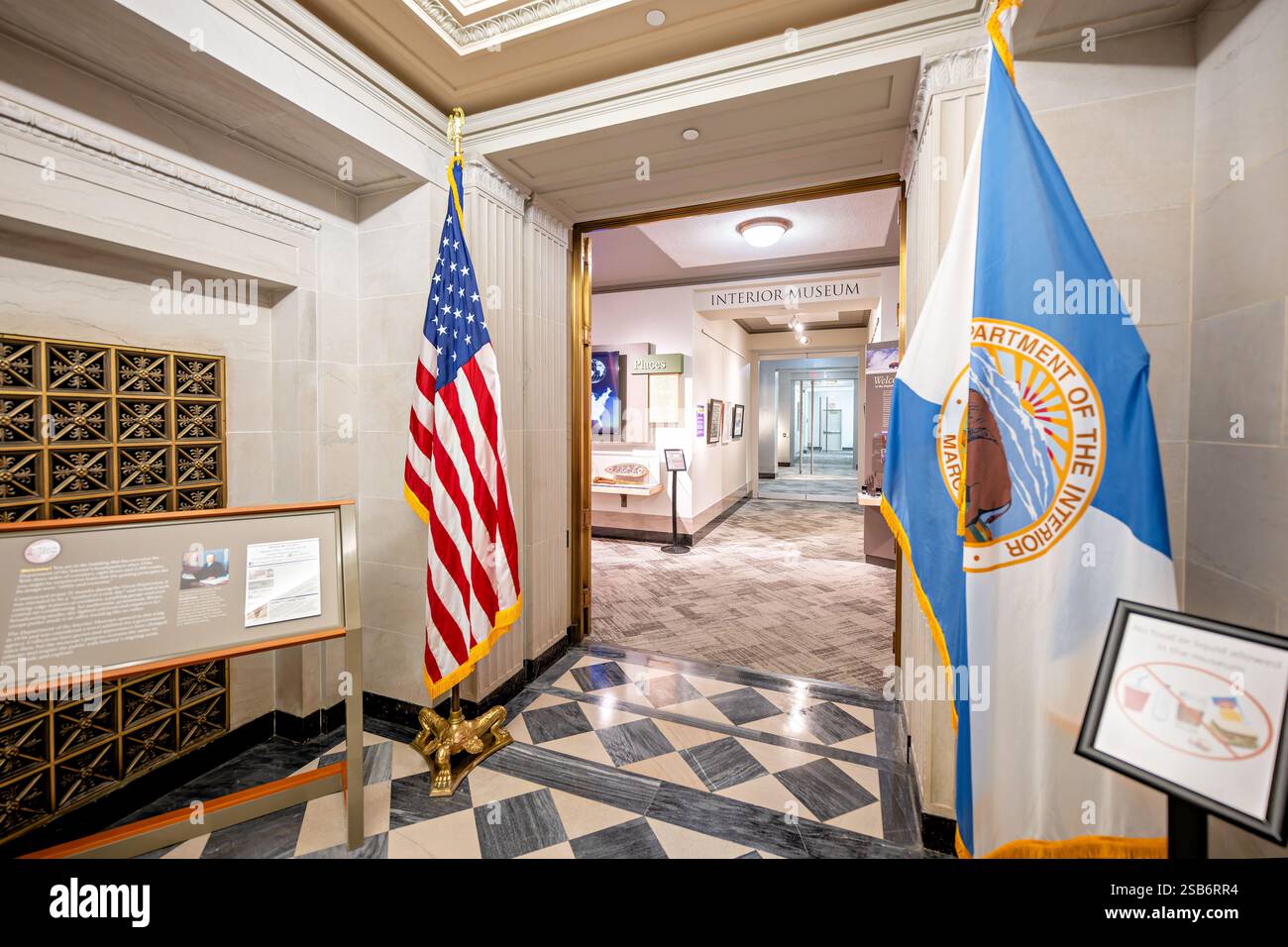 WASHINGTON, DC, United States — The U.S. Department of Interior Museum ...