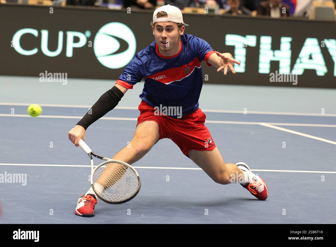 Ostrava, Czech Republic. 01st Feb, 2025. Davis Cup qualification ...