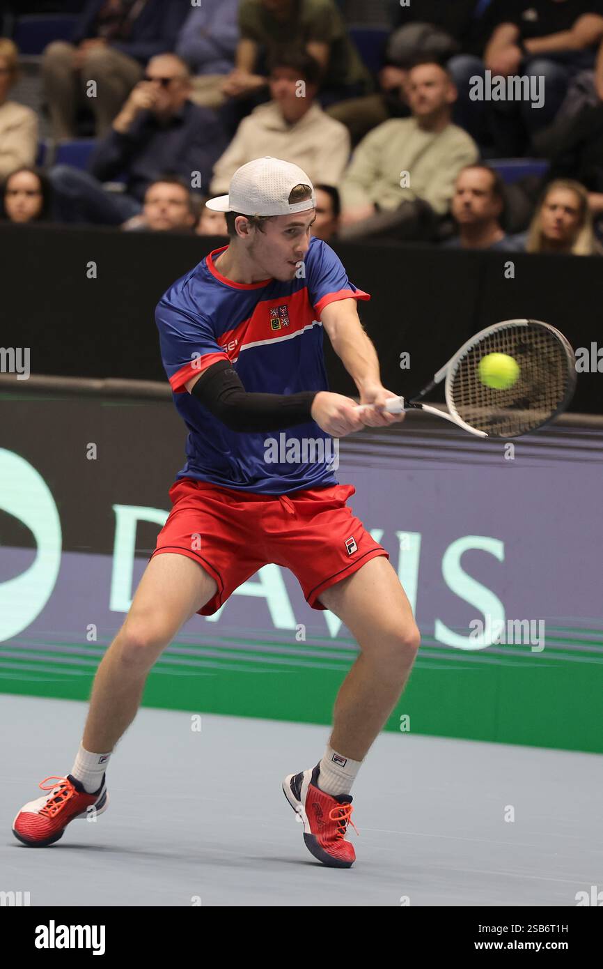 Ostrava, Czech Republic. 01st Feb, 2025. Davis Cup qualification ...
