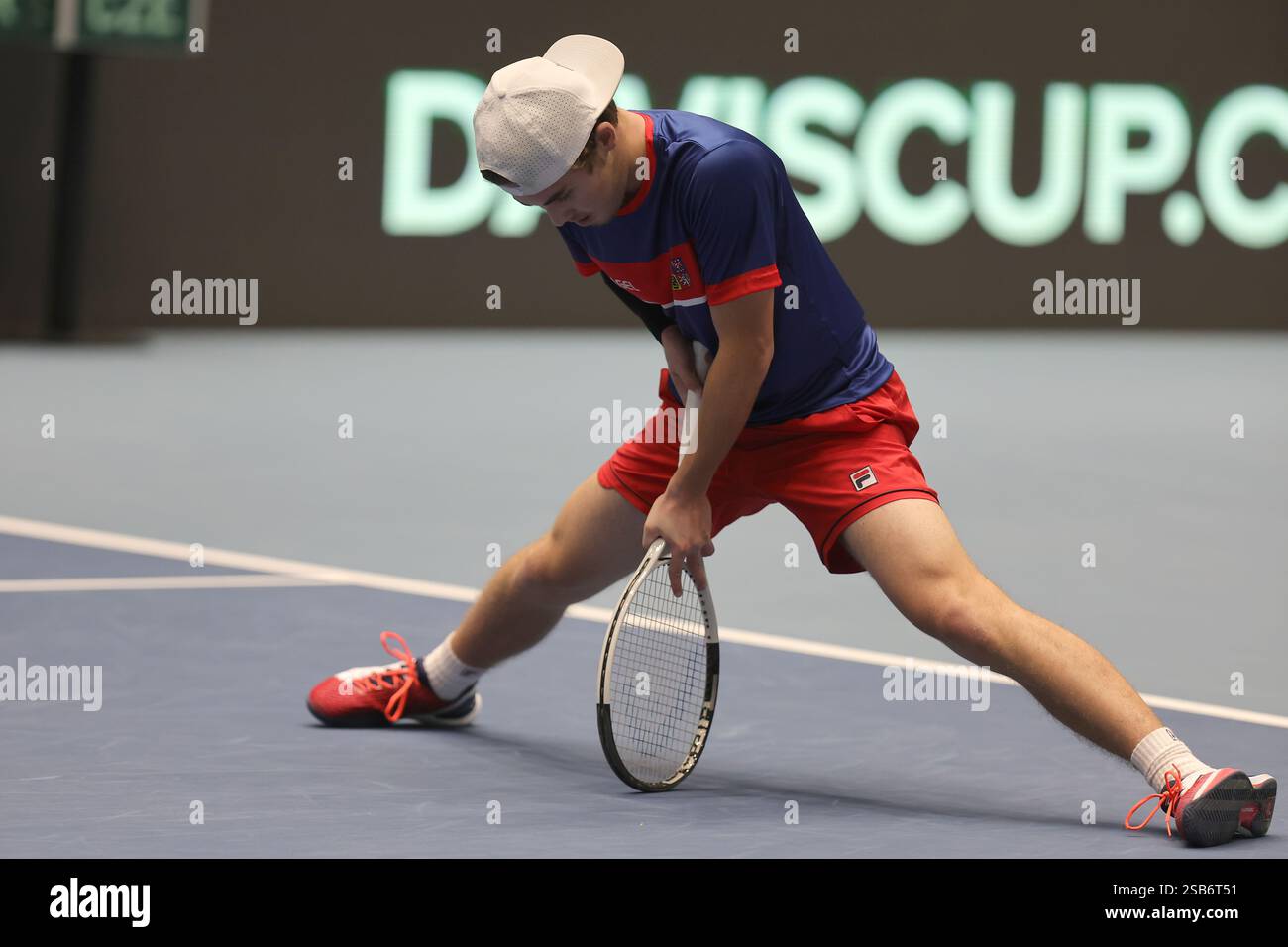 Ostrava, Czech Republic. 01st Feb, 2025. Davis Cup qualification ...