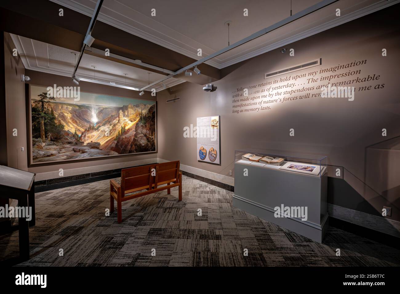 WASHINGTON DC — Thomas Moran's masterpiece The Grand Canyon of the ...