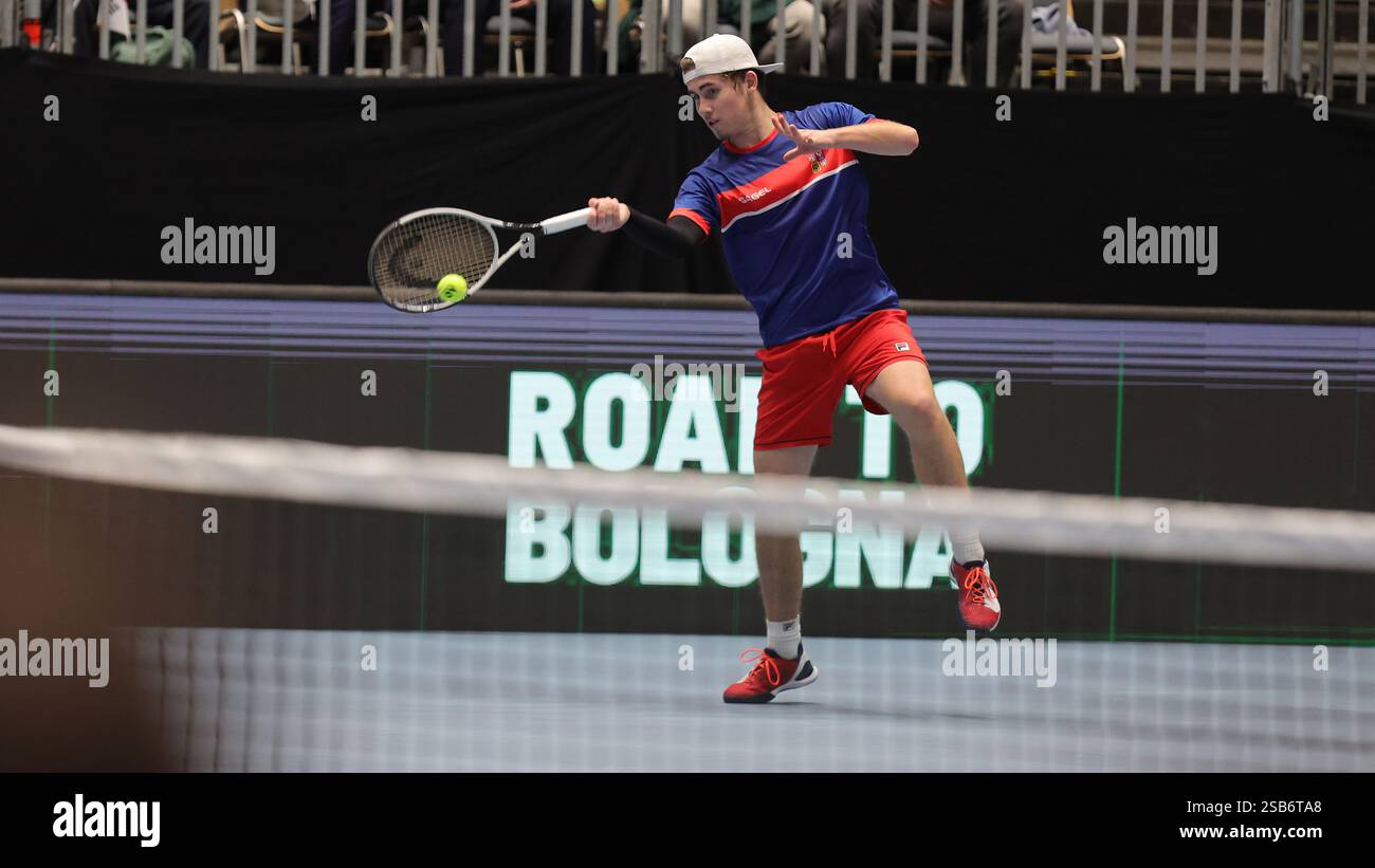 Ostrava, Czech Republic. 01st Feb, 2025. Davis Cup qualification ...