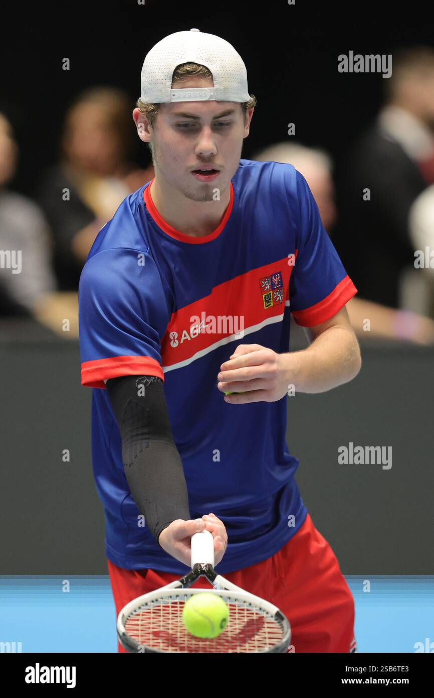 Ostrava, Czech Republic. 01st Feb, 2025. Davis Cup qualification ...