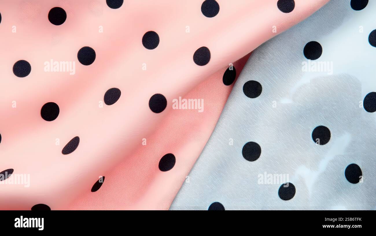 Vibrant and modern polka dot pattern featuring complementary colors and ...