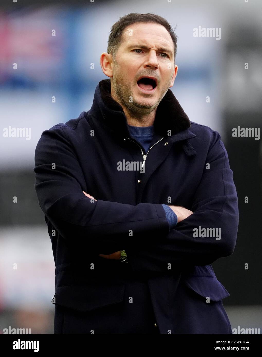 Coventry City head coach Frank Lampard during the Sky Bet Championship ...