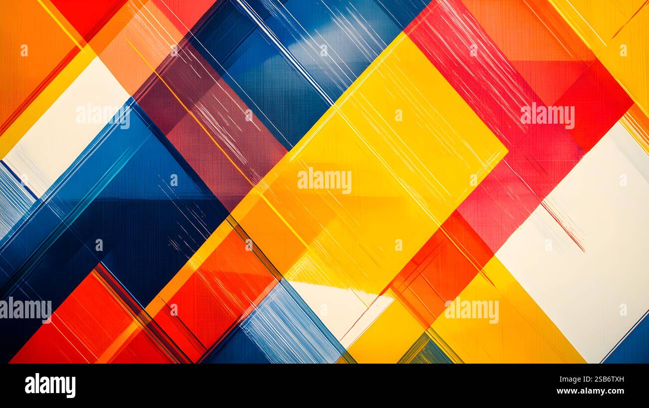 Dynamic Abstract Background With Intersecting Diagonal Lines Forming Bold Triangular Shapes In A