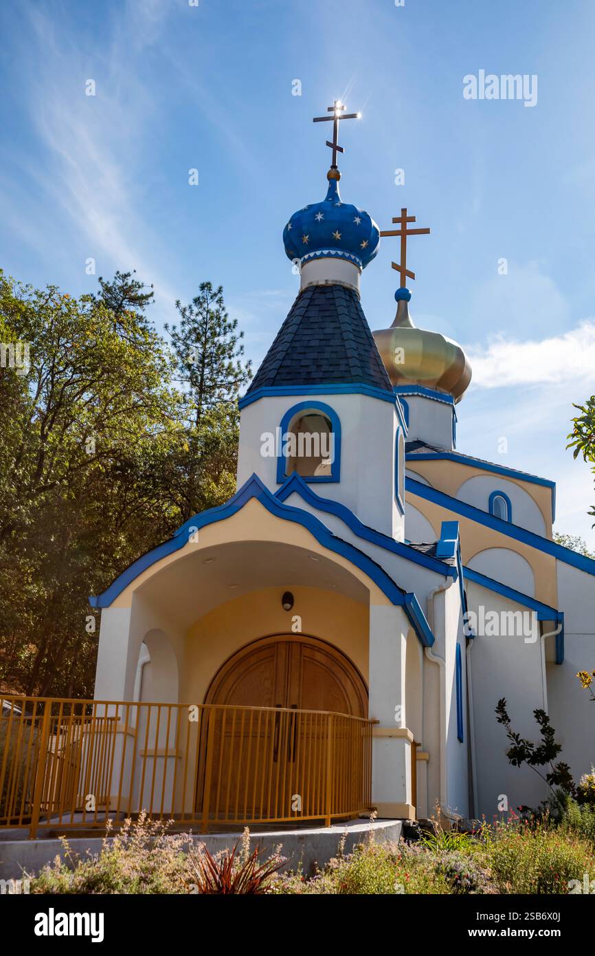 Rogue River, Oregon - St. Innocent Orthodox Church Stock Photo - Alamy