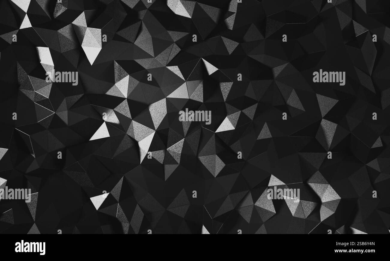 Geometric triangular pattern matrix Black and White Stock Photos ...