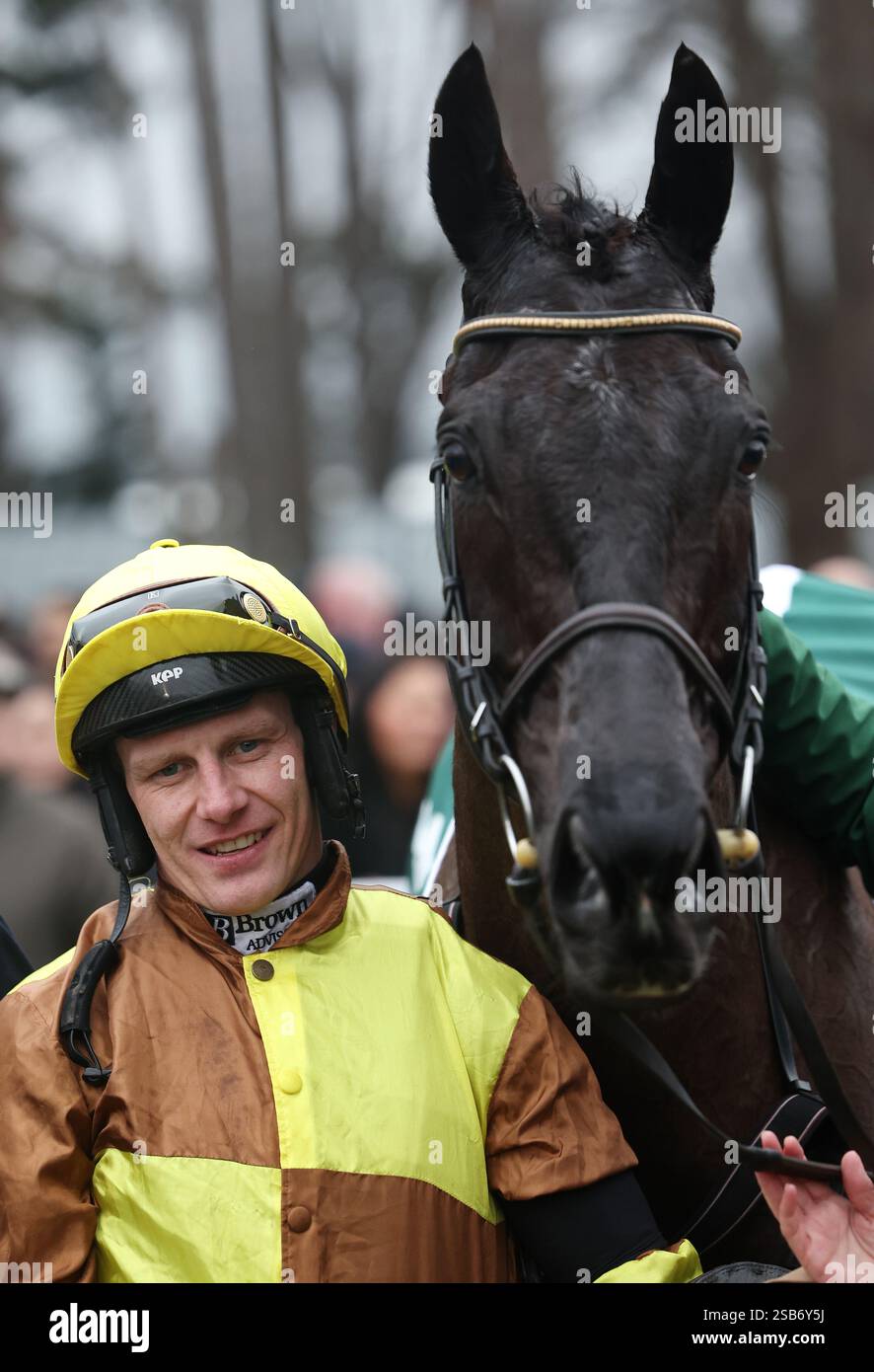 Jockey Paul Townend and Galopin Des Champs after winning the Paddy ...
