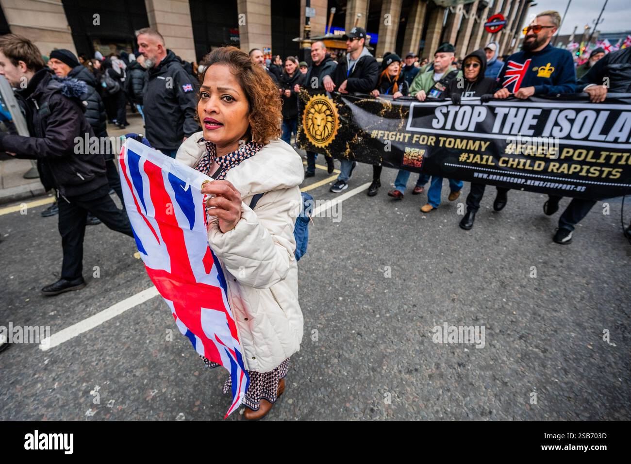 London, UK. 1st Feb, 2025. ‘Stop the Isolation' or ‘Unite the Kingdom ...