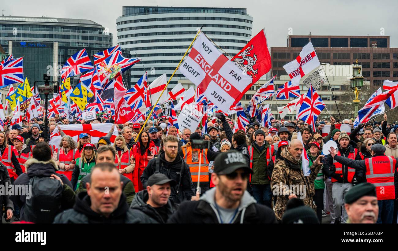 London, UK. 1st Feb, 2025. ‘Stop the Isolation' or ‘Unite the Kingdom ...