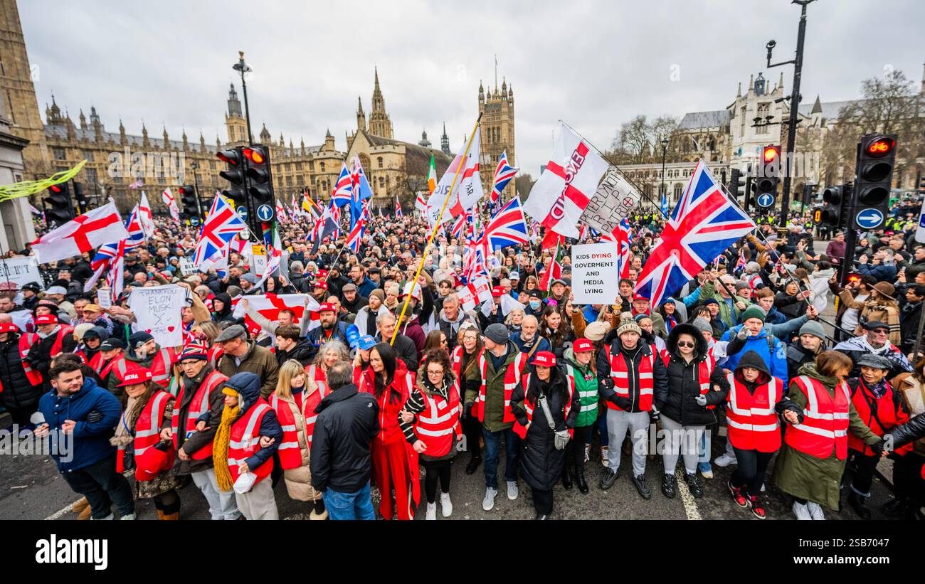 London, UK. 1st Feb, 2025. ‘Stop the Isolation' or ‘Unite the Kingdom ...