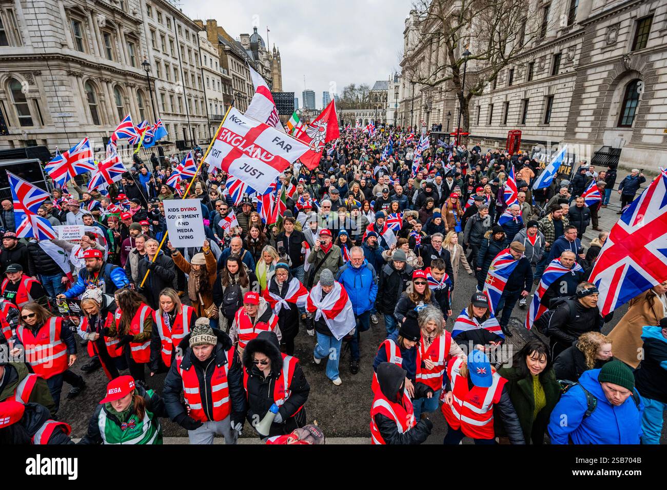 London, UK. 1st Feb, 2025. ‘Stop the Isolation' or ‘Unite the Kingdom ...
